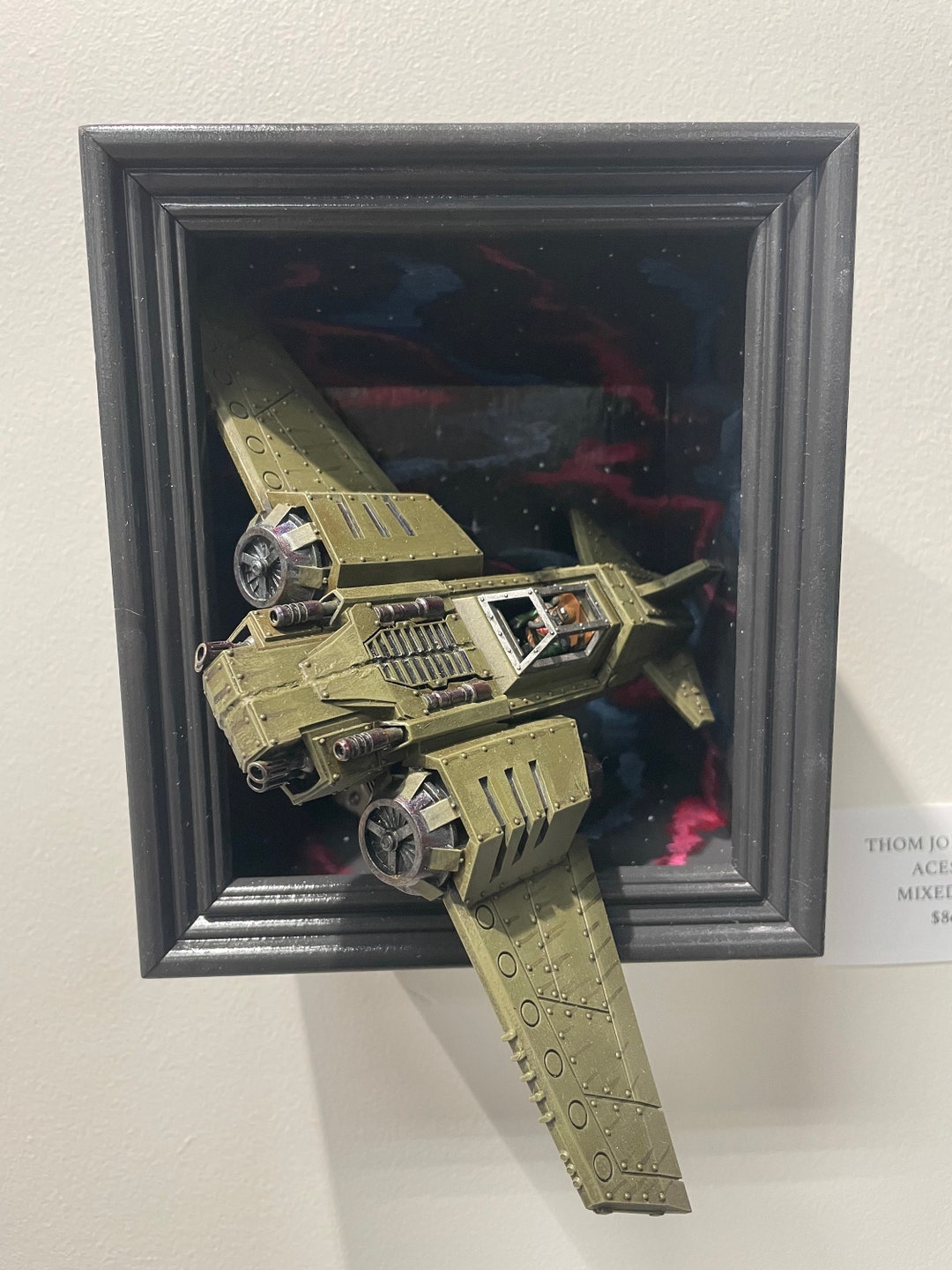 Framed Diorama, Space Craft Display Piece - Etsy