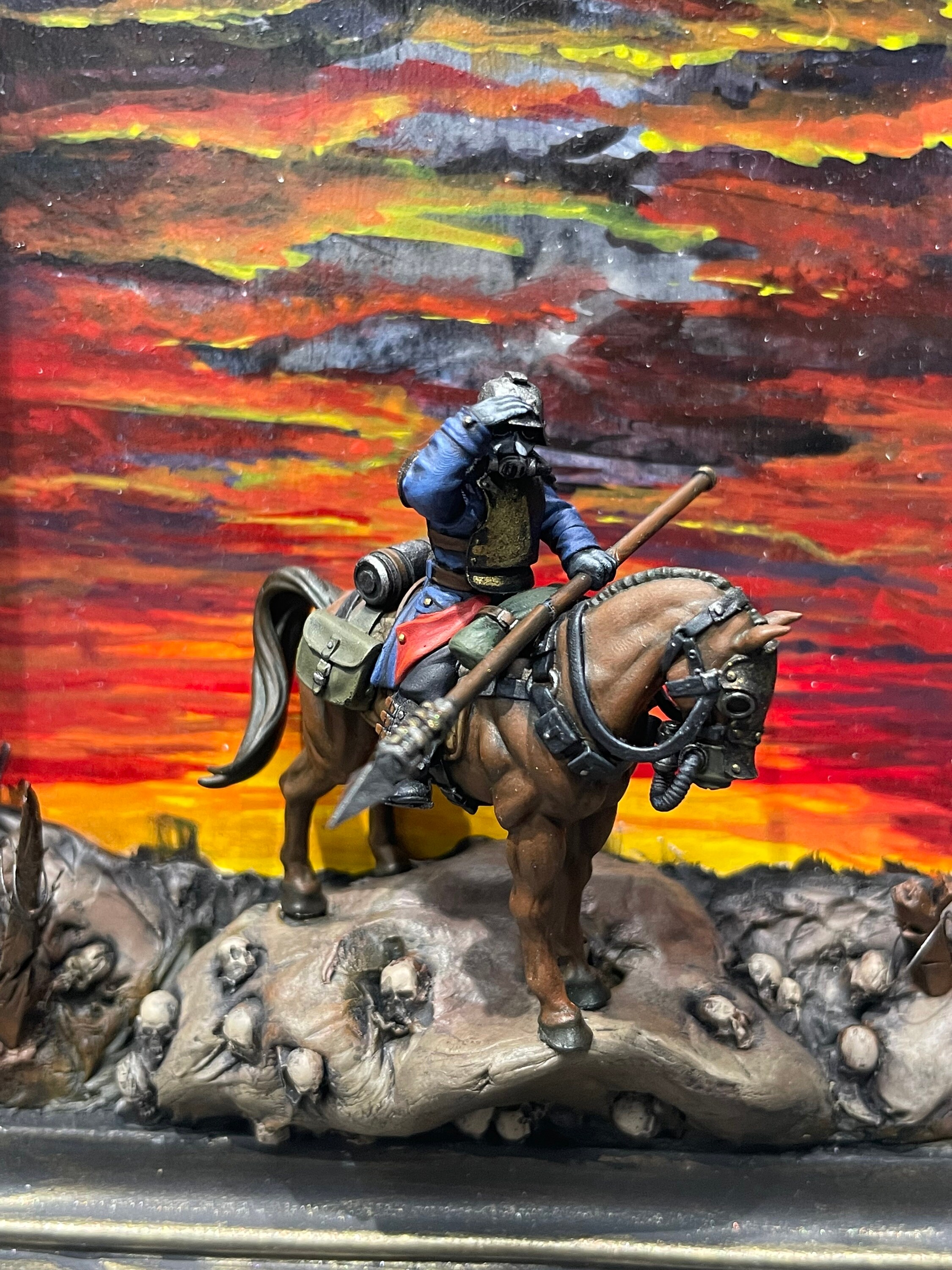 Framed Diorama, Scale Model, Cavalry Model - Etsy