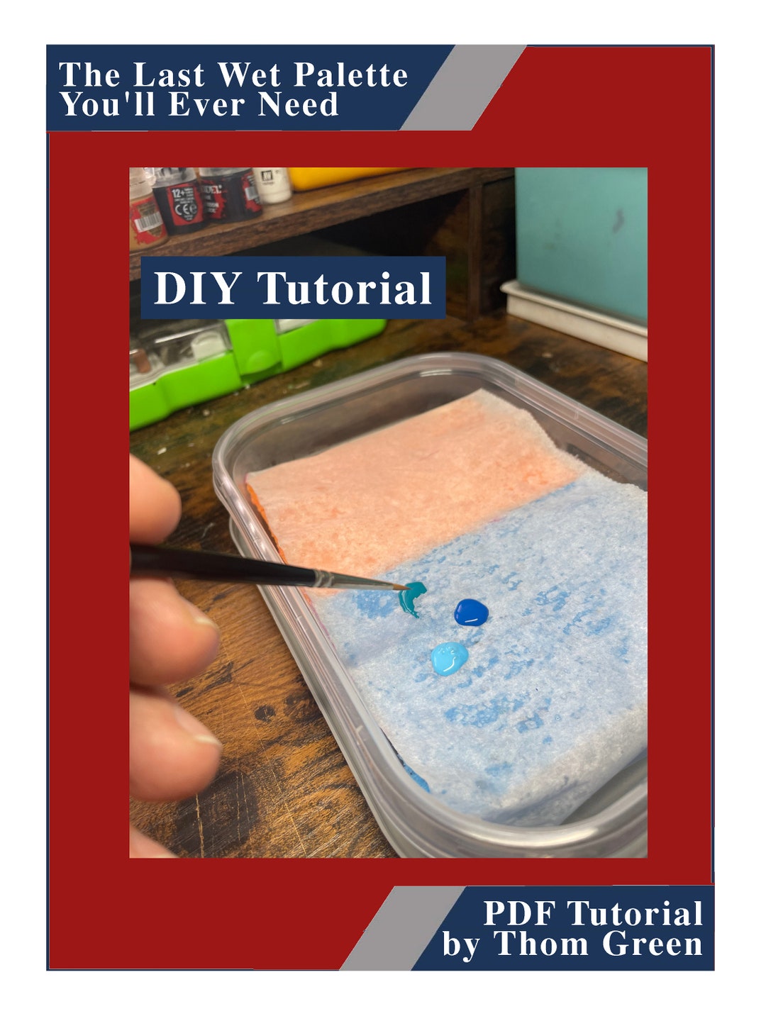 DIY Wet Palette Tutorial. Easiest and Best Wet Palette You E Ever Owned ...