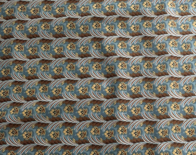 Windermere by Di Ford-hall for Andover Pattern 8923 Brown/blue Floral ...