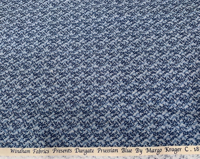 Dargate Prussian Blue by Margo Krager Circa 1830 Pattern # 24404 Half ...