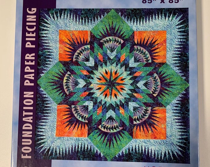 Hawaiian Star Foundation Paper Piecing Quilt Pattern - Etsy