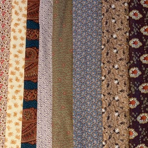 10 Civil War Reproduction Fat Quarters First Anniversary Special - Etsy
