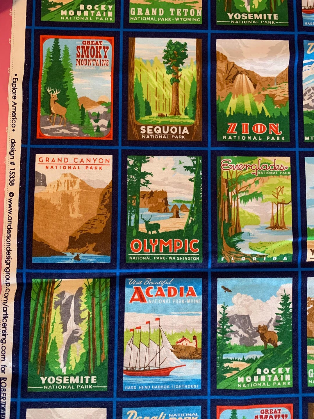 Explore America Design # 15338 Anderson Design Group for Robert Kaufman ...