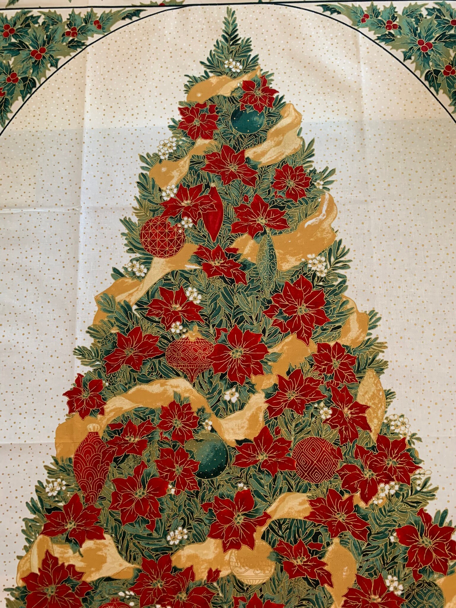 O Tannenbaum 58" X 70" Quilt Kit Designed by Monique Dillard Featuring ...