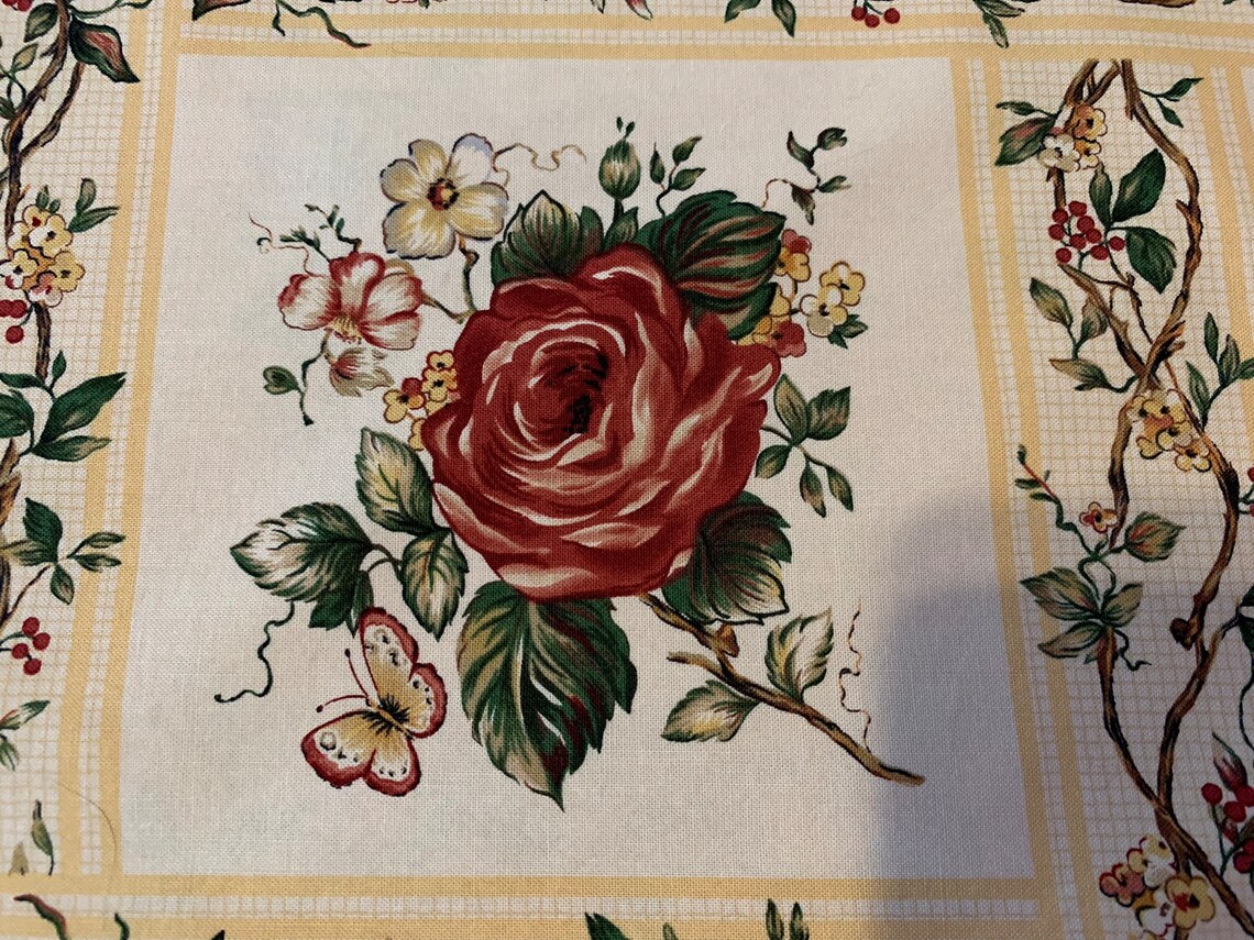 Rose Garden From Marti Michell and Maywood Studio Fat Quarter - Etsy