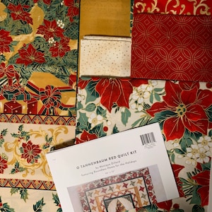 O Tannenbaum 58" X 70" Quilt Kit Designed by Monique Dillard Featuring ...