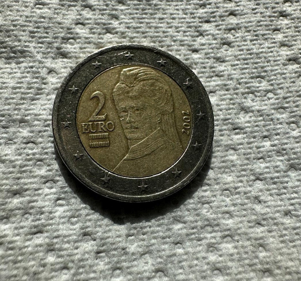 2 Euro Coin Austria Rare - Etsy