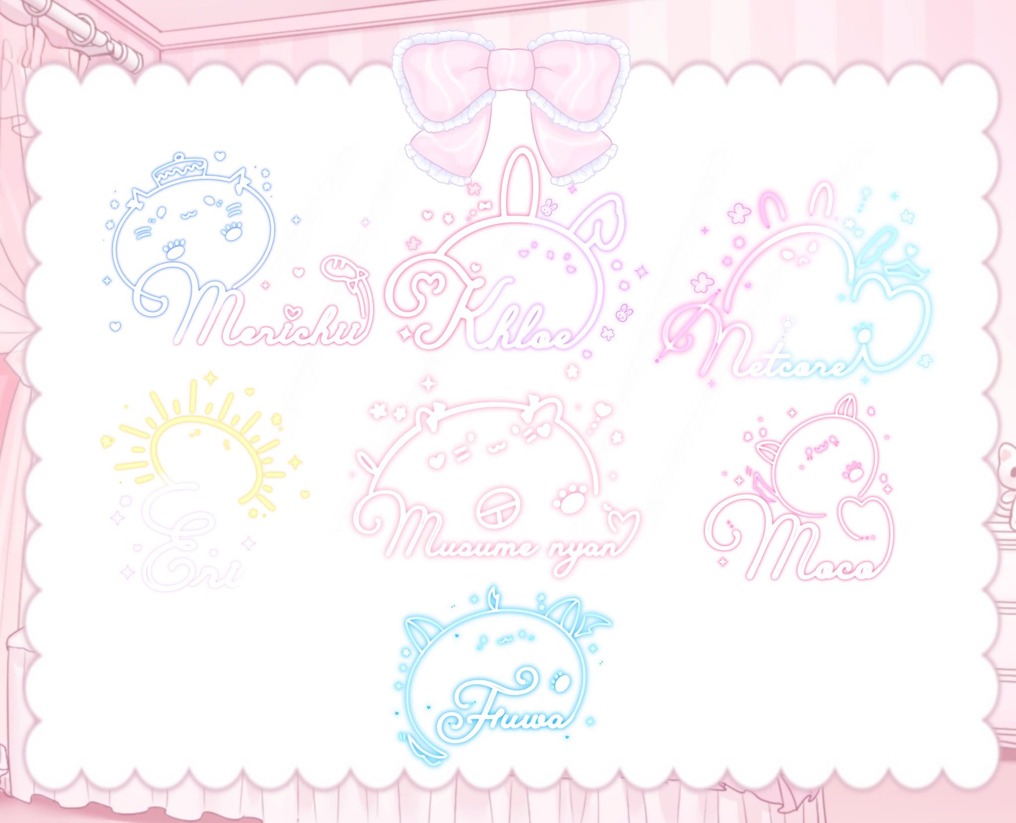 Making a Cute Idol Signature for You ( for Ctubers as Well ) - Etsy