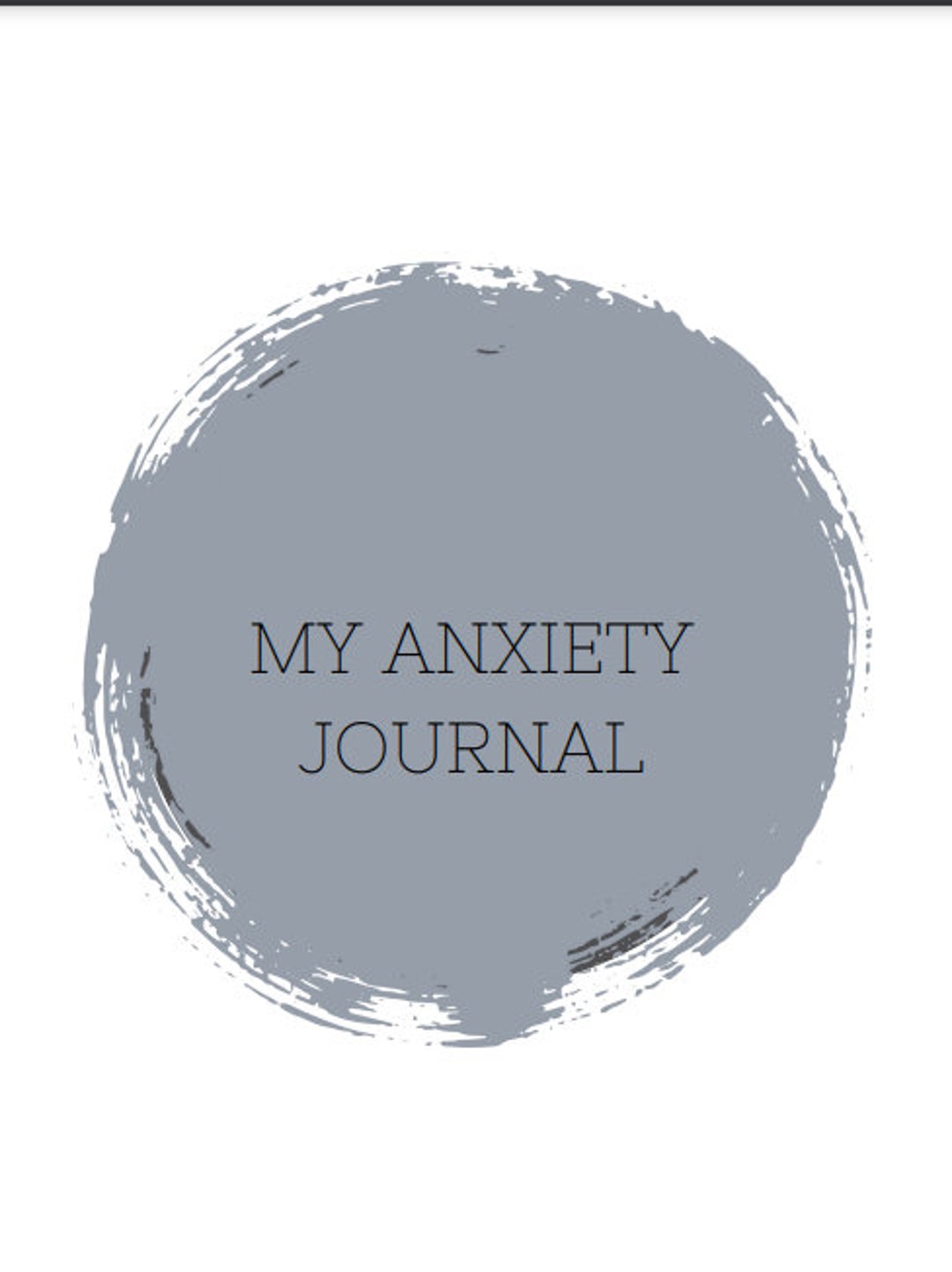 Anxiety Pathway Journal Printable - Etsy