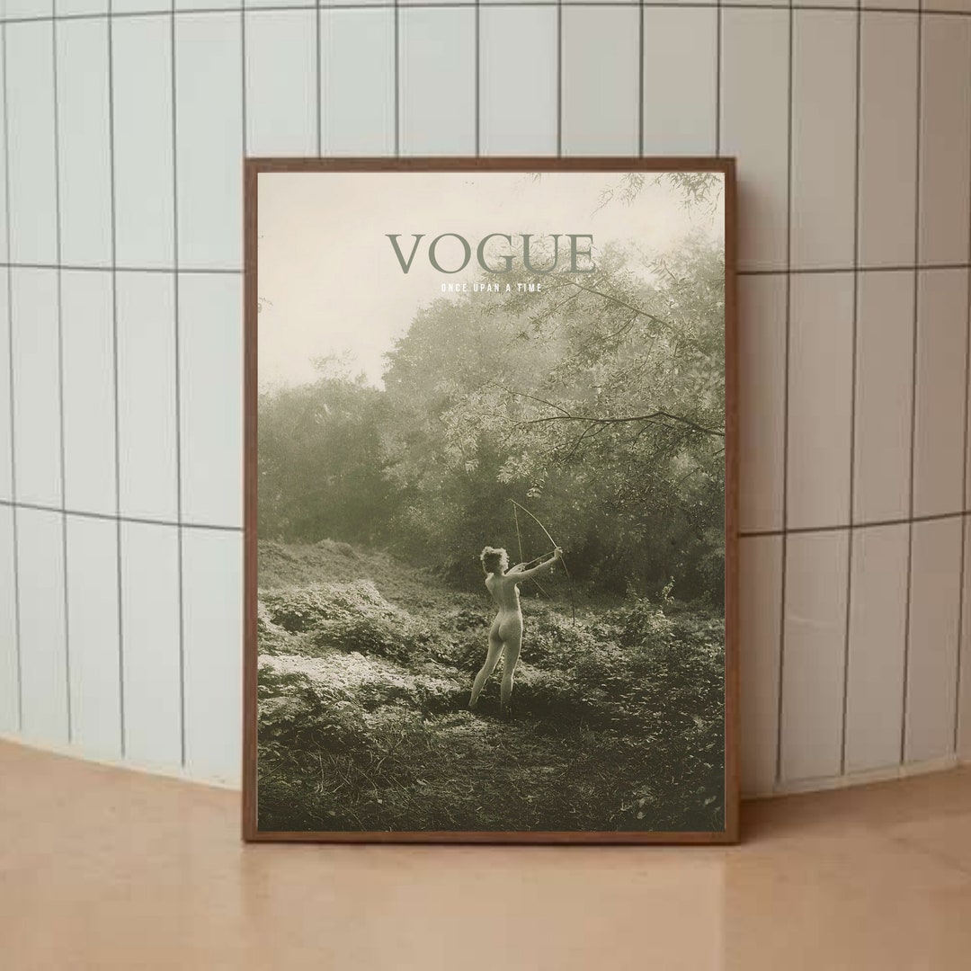 Vogue Wall Art Printable Aesthetic Design Trendy Vogue - Etsy