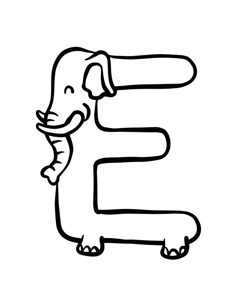 ABC Alphabet Coloring Pages Sheets Printable Digital Worksheets for ...