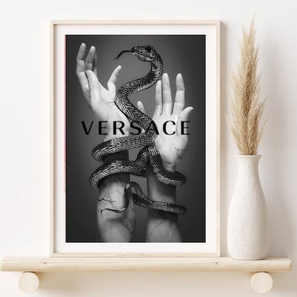 Versace Poster - Etsy