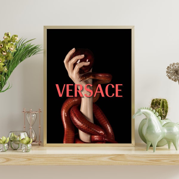 Versace Poster - Etsy