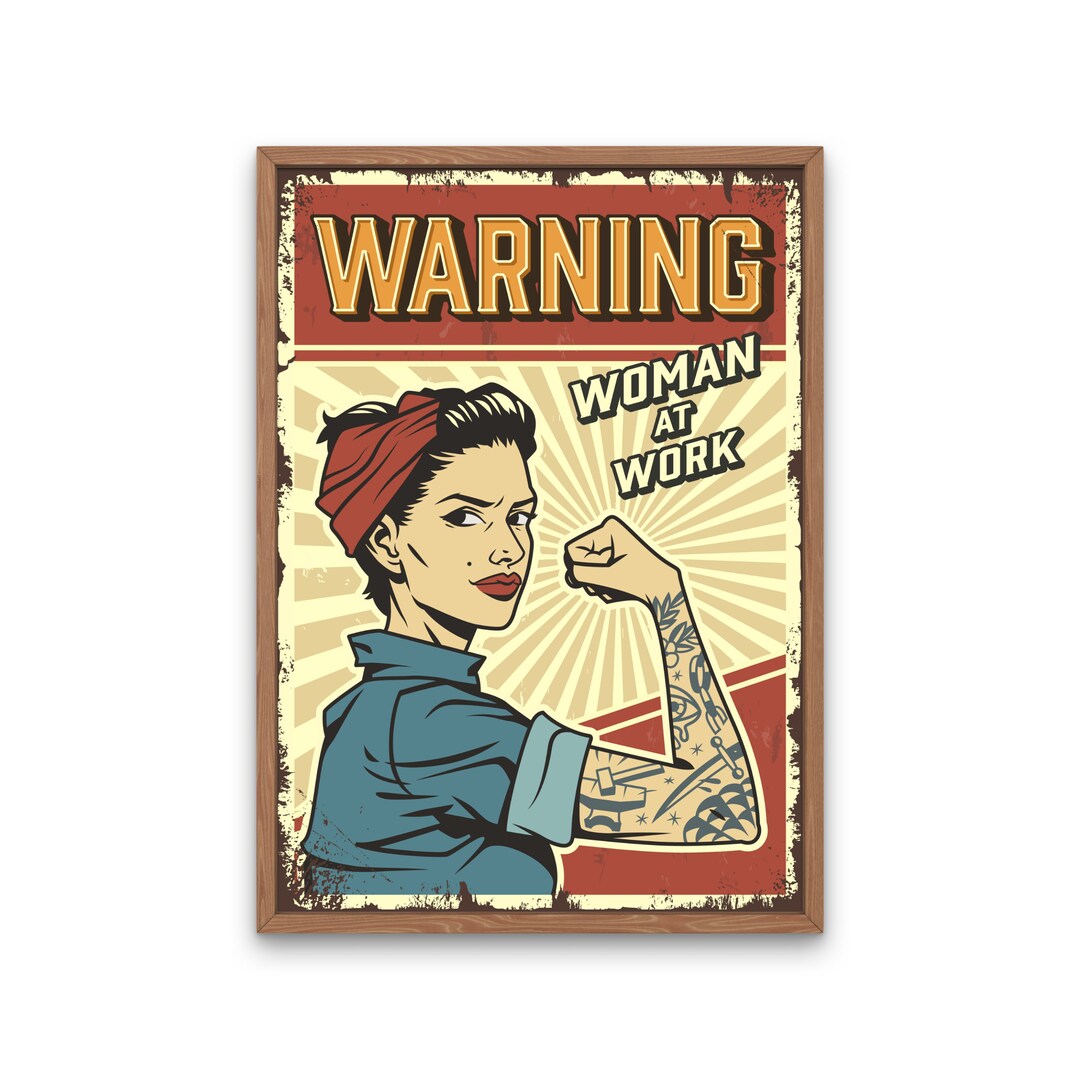 Vintage Poster Printable Motivational Print Vintage Retro Etsy
