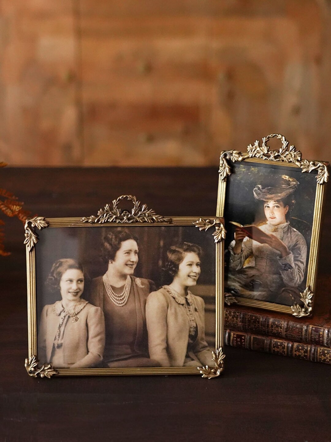 European Court Style Old Vintage Brass Photo Frame Classical - Etsy