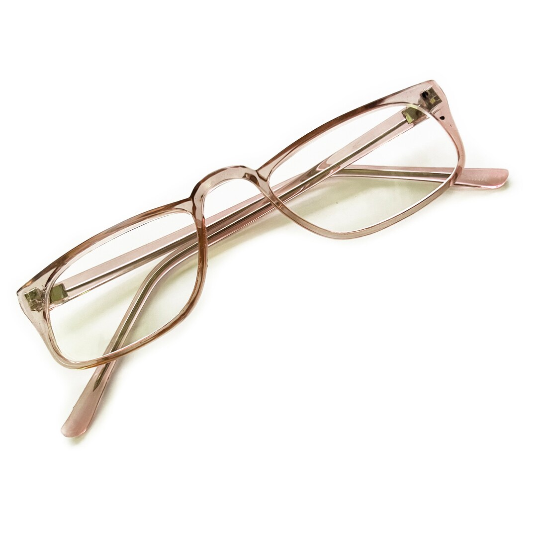 Simple Half Eye Reading Glasses Small Brown Frame +2.75 Lens Strength ...