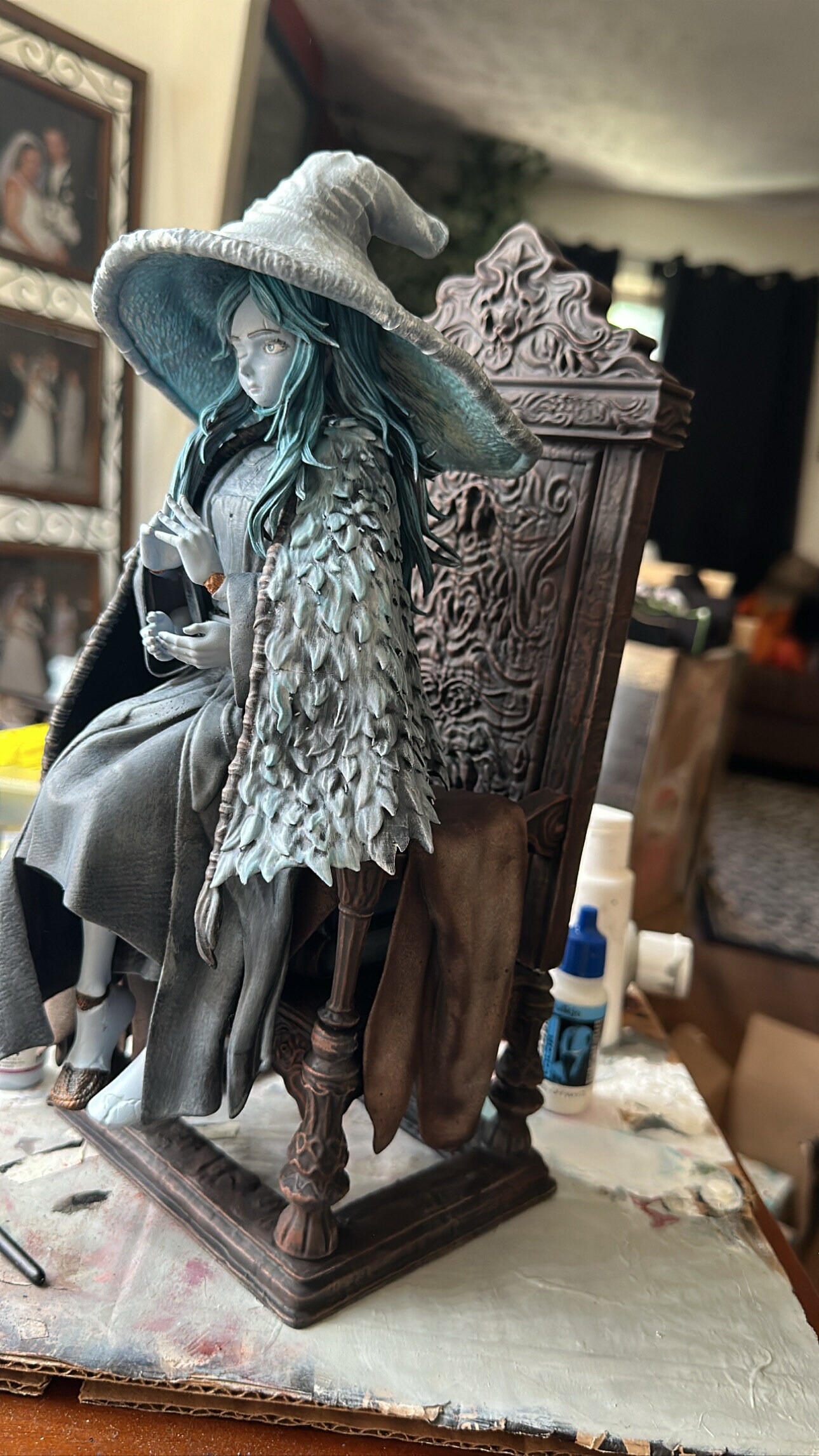Custom Hand Painted Ranni the Witch Statue - Etsy