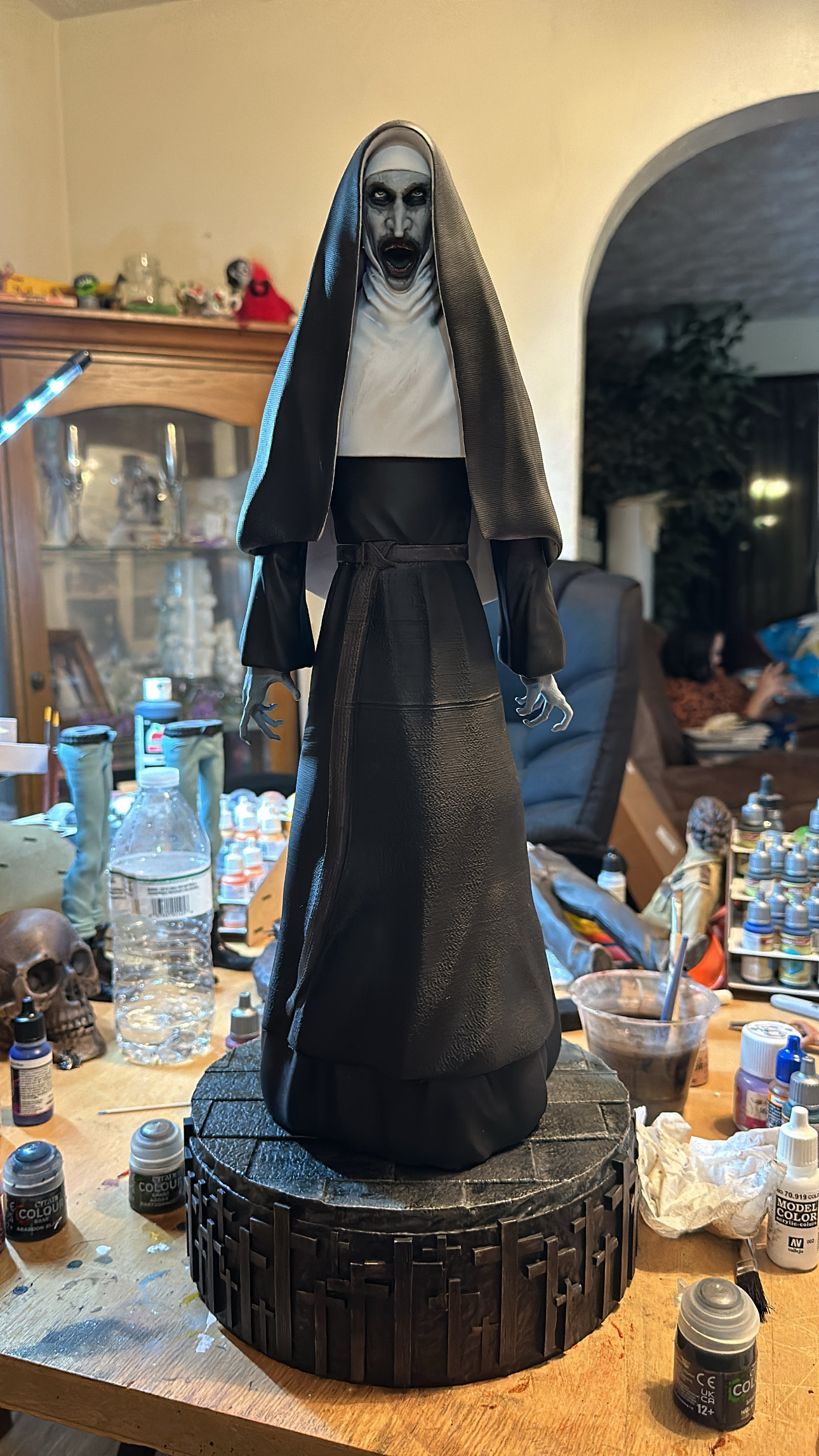 The Nun Valak 1/4 Scale Statue - Etsy
