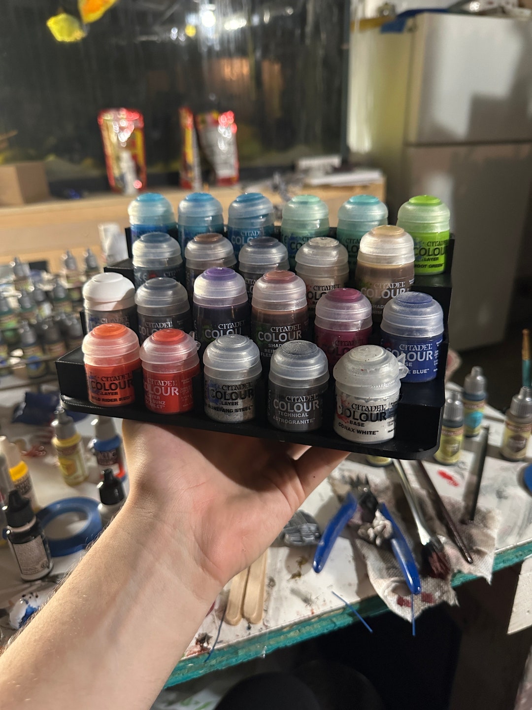 Citadel Paint Rack, Holds 22 Paint Pots - Etsy