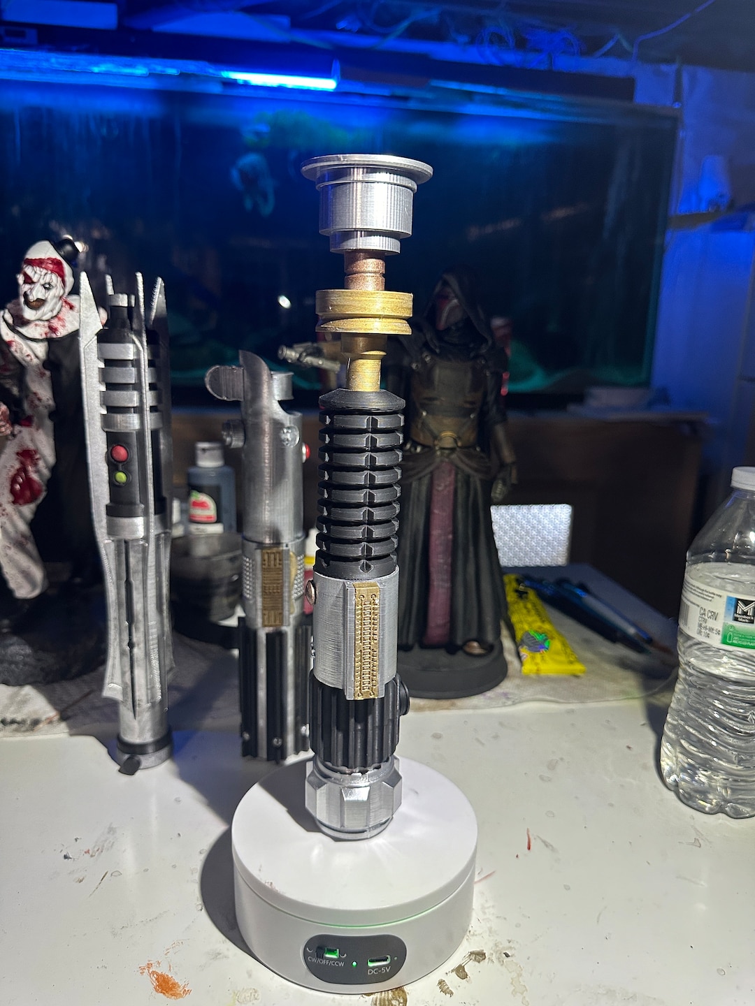 Obi-wan Kenobi Lightsaber Hilt, 3D Printed Lightsaber Hilt, Star Wars ...