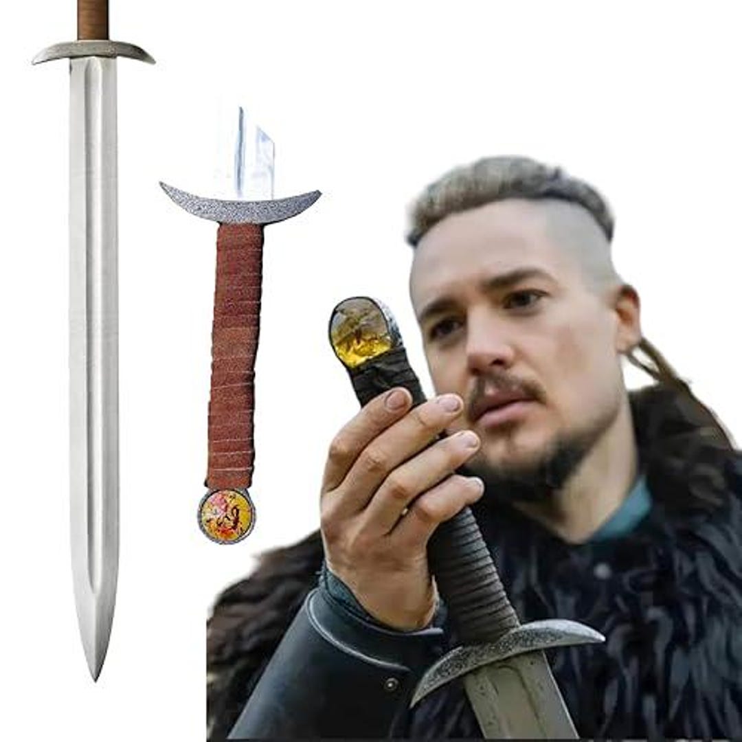 Handmade the Last Kingdom Sword Sword of Uhtred Real Viking Medieval ...