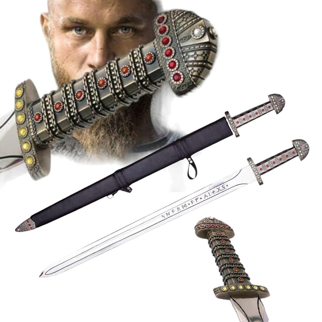 Viking Sword of Ragnar Lothbrok-real Vikings Sword of King Ragnar Sword ...