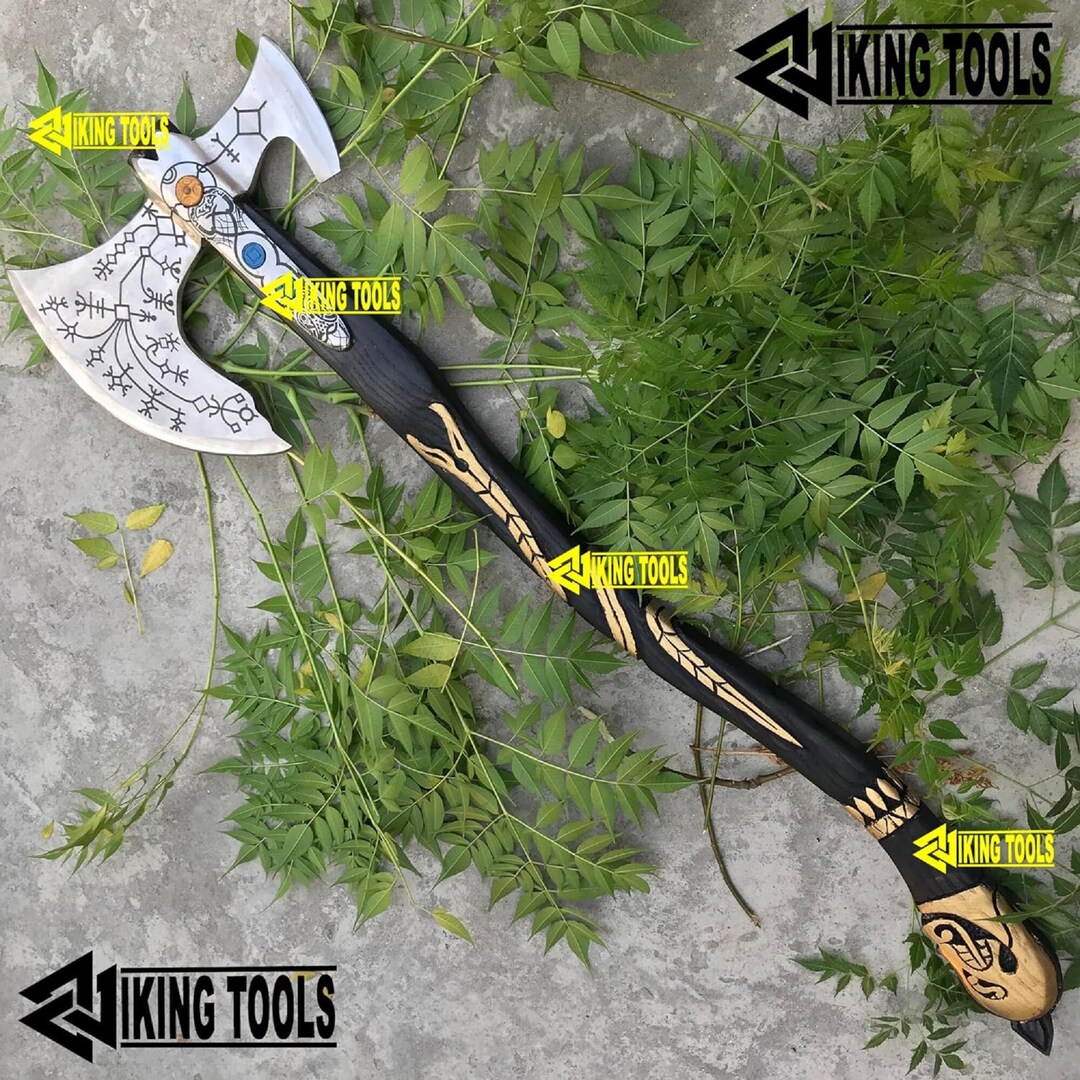 Viking-leviathan Axe Real GOW Leviathan Axe Viking Axe Real - Etsy