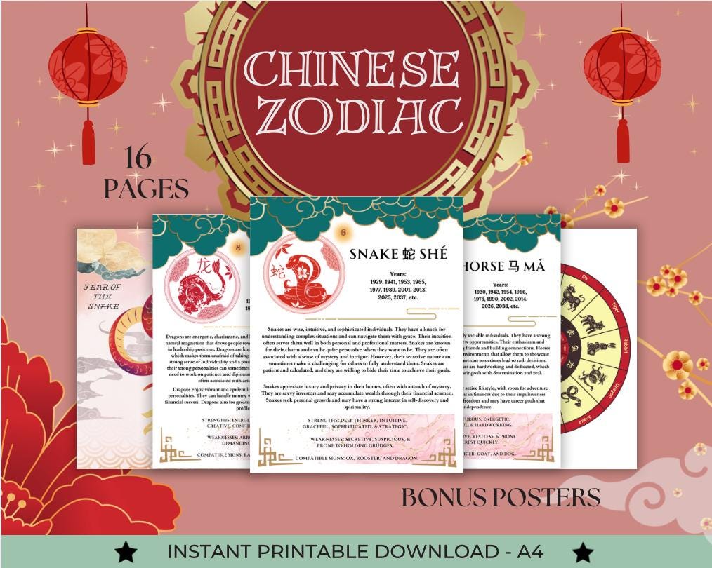2001 zodiac chinese - Horoscopeaz.com