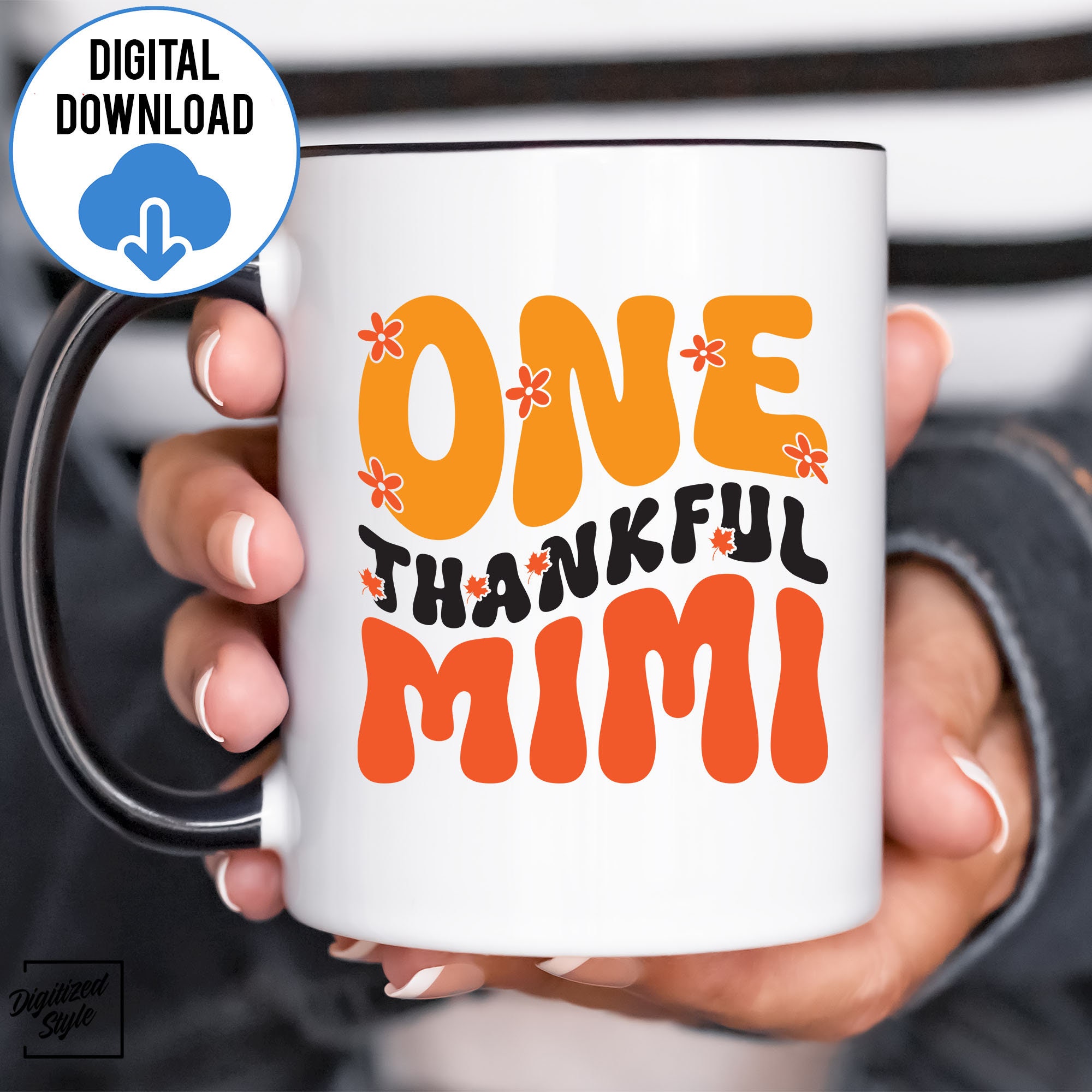 One Thankful Mimi SVG Funny Mimi PNG Thanksgiving Svg One - Etsy