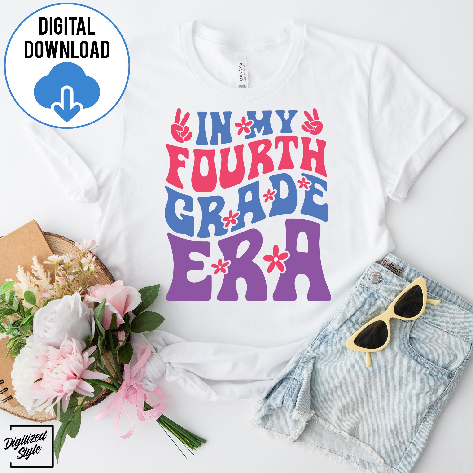 In My Fourth Grade Era SVG, Teacher Era Svg, 4th Grade Teacher Svg ...