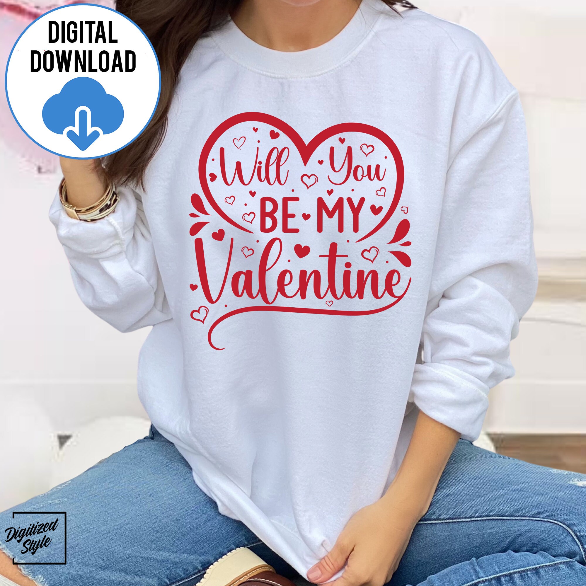 Will You Be My Valentine SVG PNG, Happy Valentine's Day Svg, Valentine ...