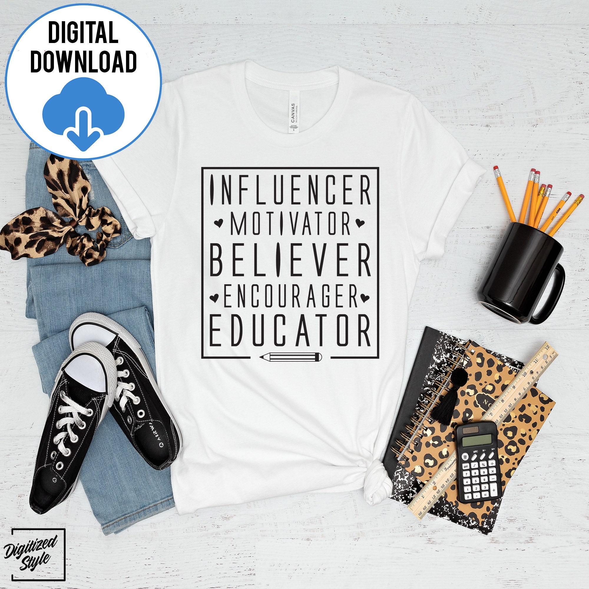 Influencer Svg, Believer Svg, Innovator Svg, Motivator SVG Educator SVG ...