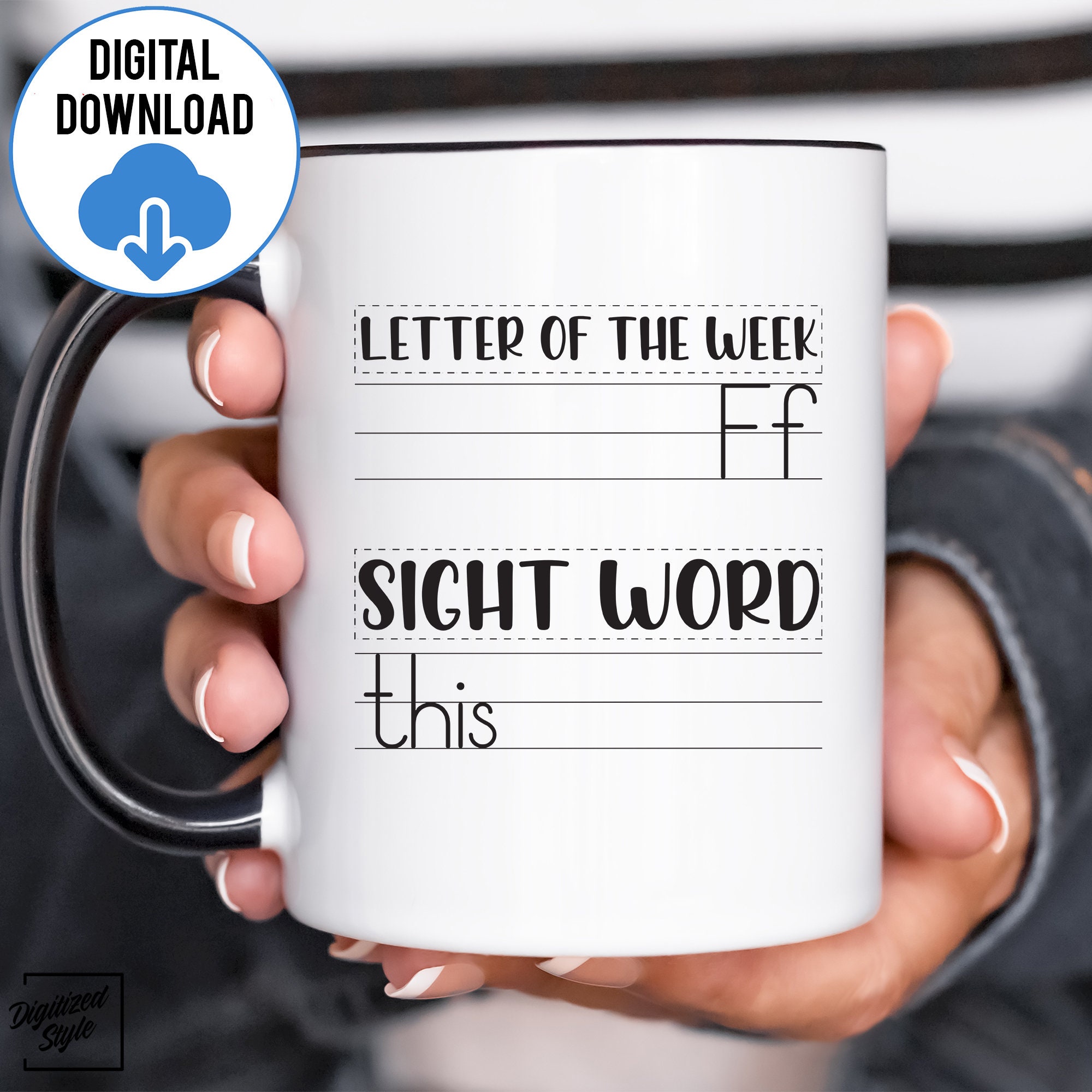 Letter of the Week FF SVG, Sight World This Svg, Funny Teacher Svg ...