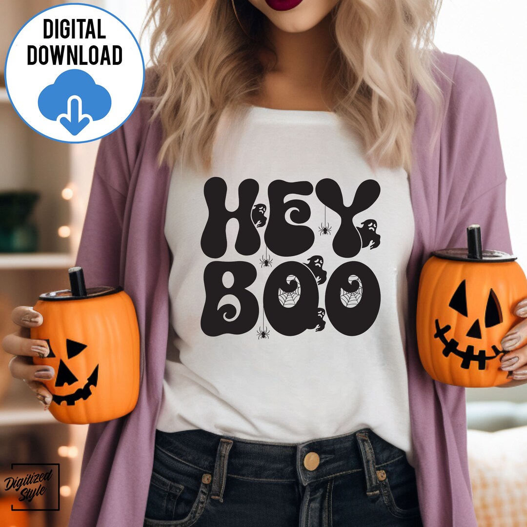 Hey Boo SVG, Boo Sheet Svg, Boojee Svg, Halloween Cute Ghost Svg, Funny ...