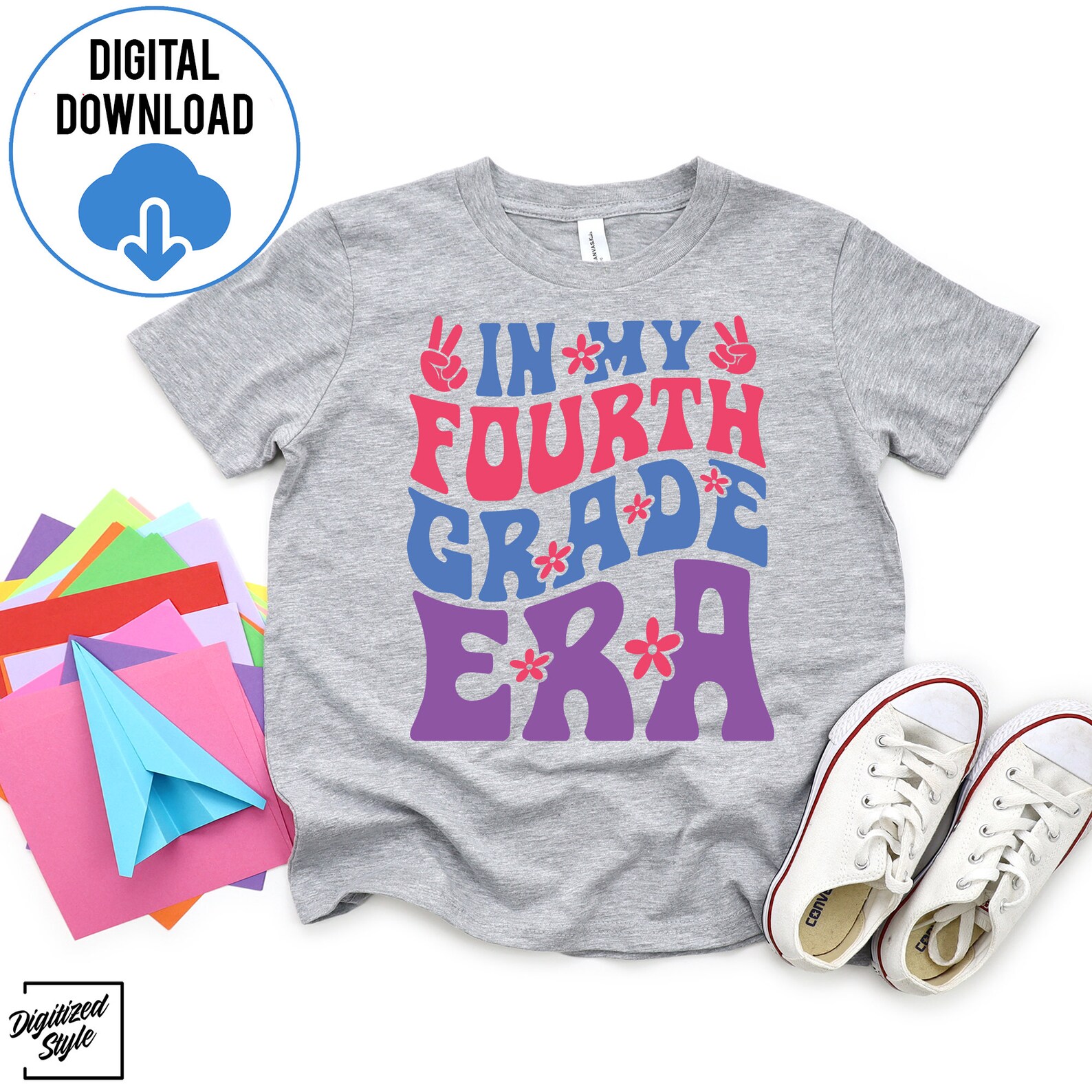 In My Fourth Grade Era SVG, Teacher Era Svg, 4th Grade Teacher Svg ...