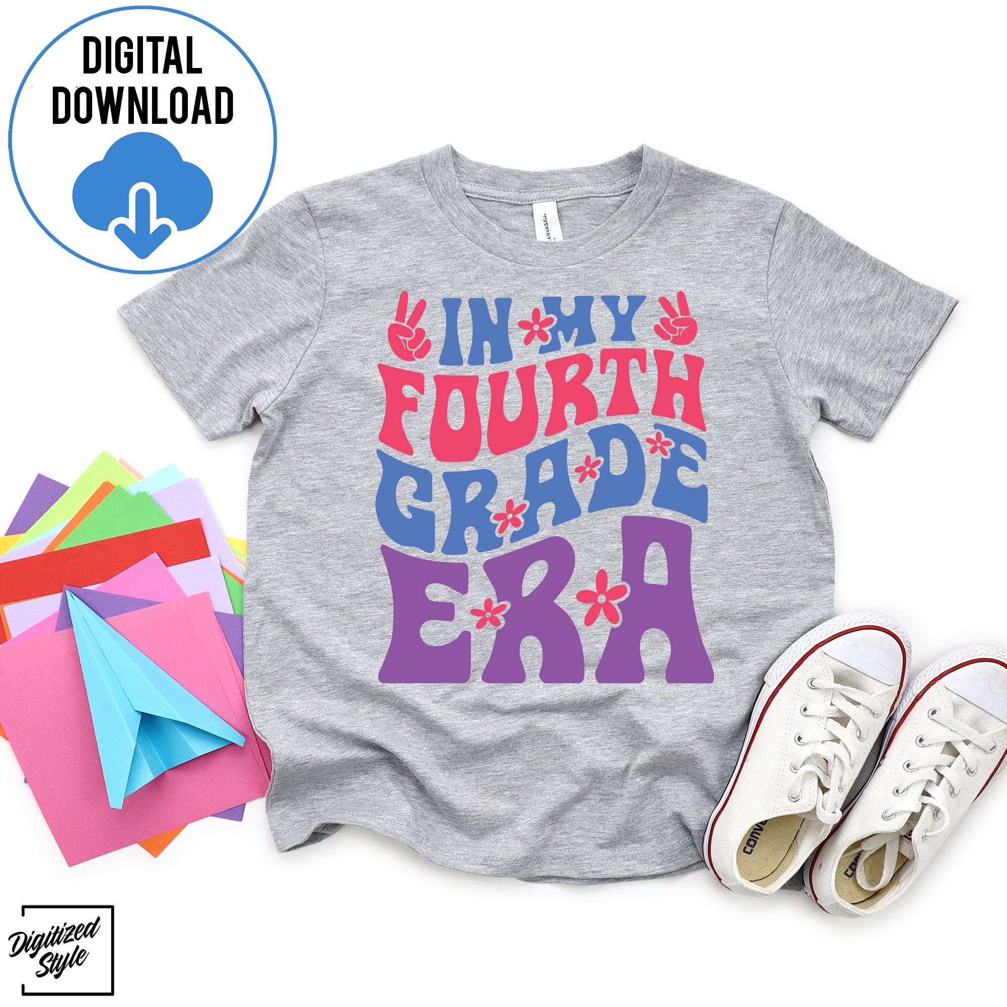 In My Fourth Grade Era SVG, Teacher Era Svg, 4th Grade Teacher Svg ...