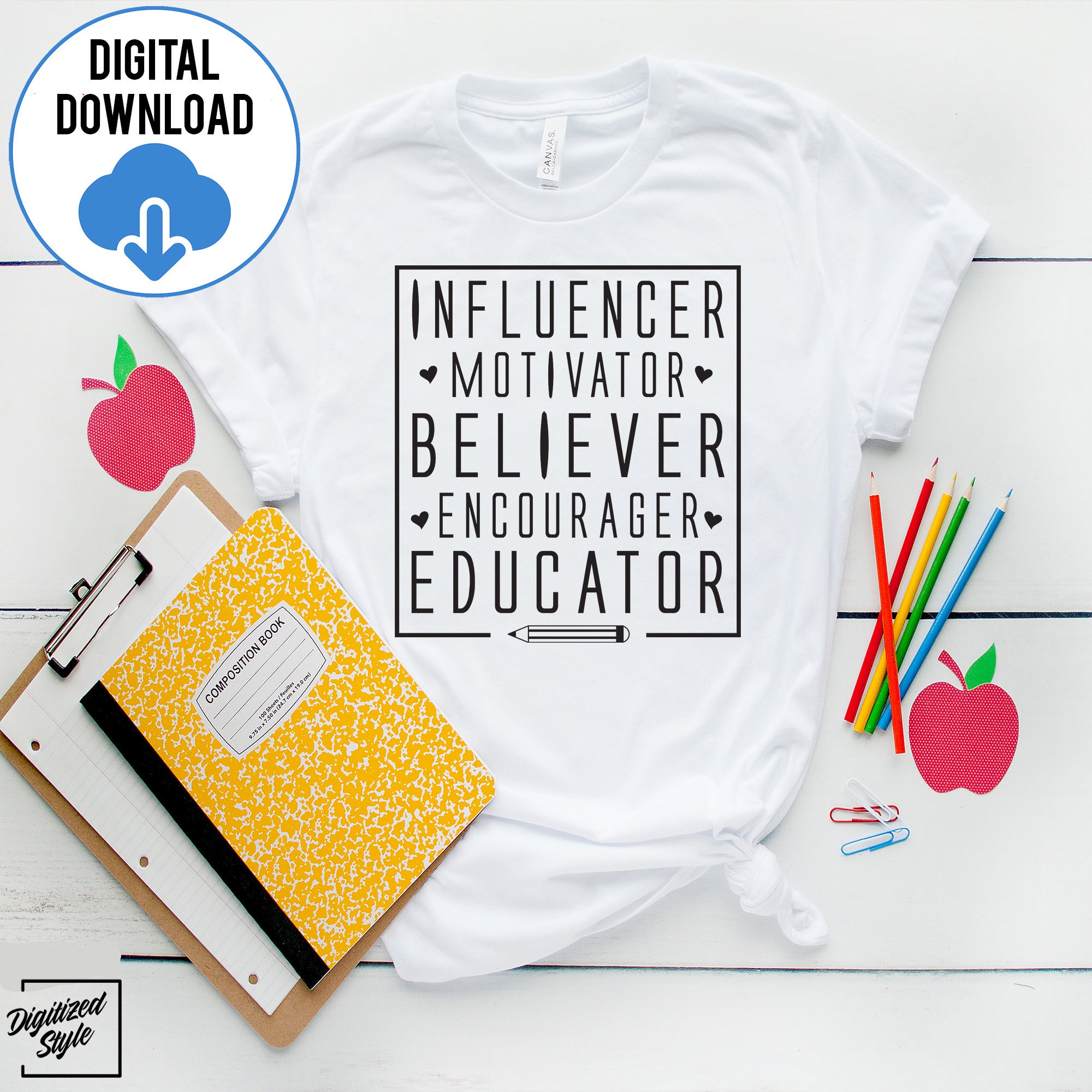 Influencer Svg Believer Svg Innovator Svg Motivator SVG - Etsy