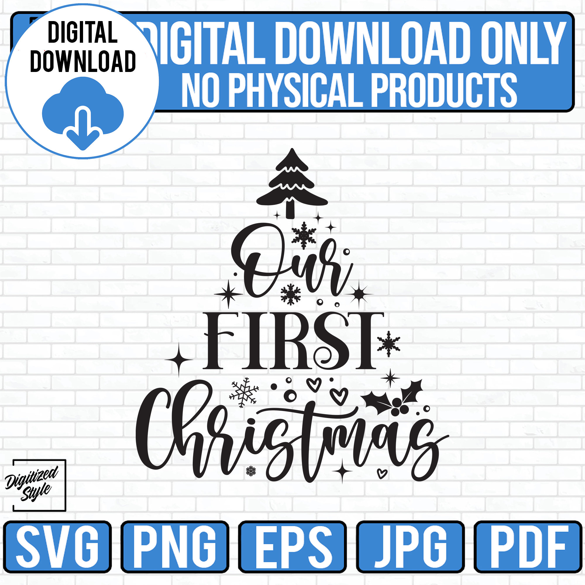 Our First Christmas SVG PNG, Family Christmas SVG, First Christmas Svg ...