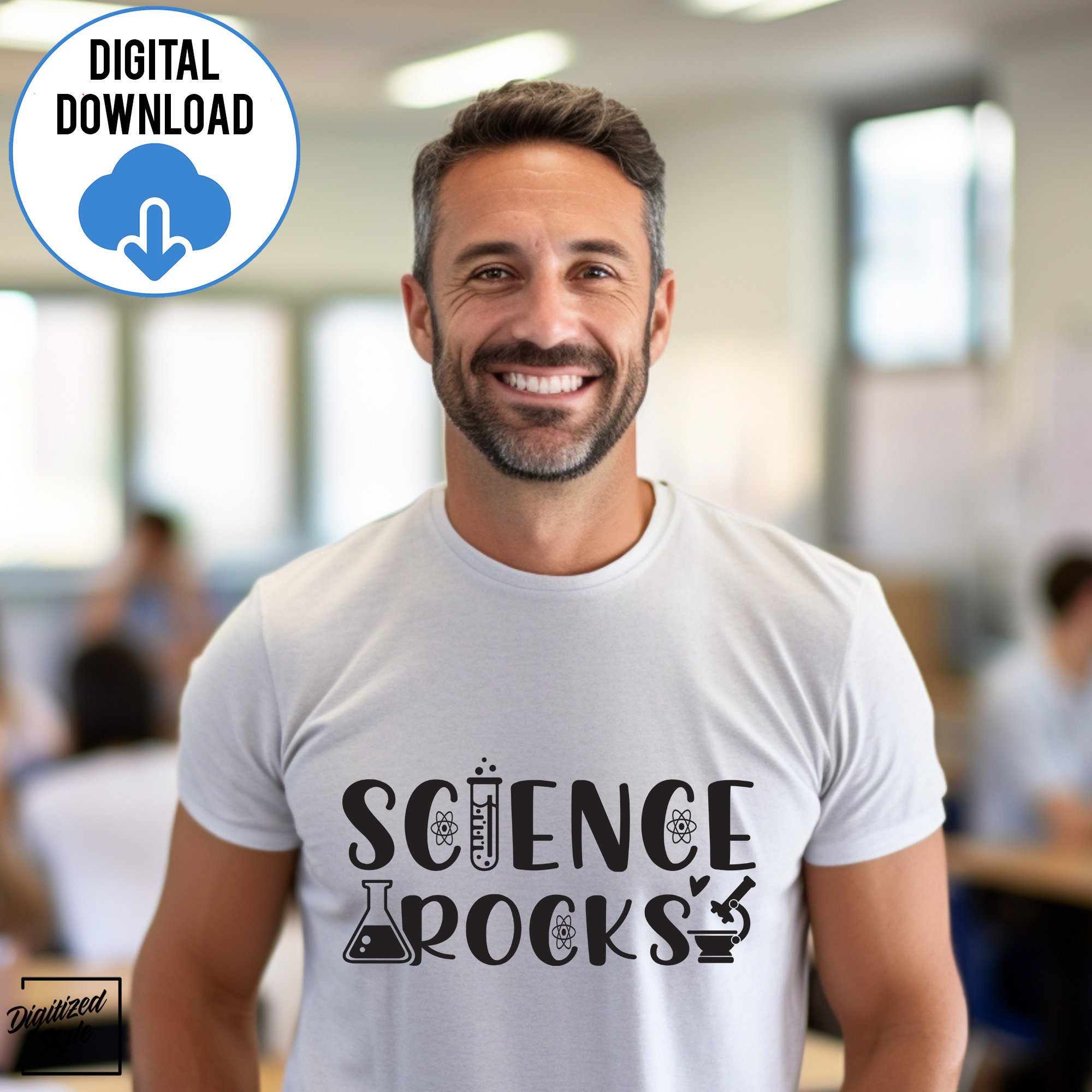 Science Rocks SVG, Science Teacher SVG, Funny Scientist Svg, Science ...