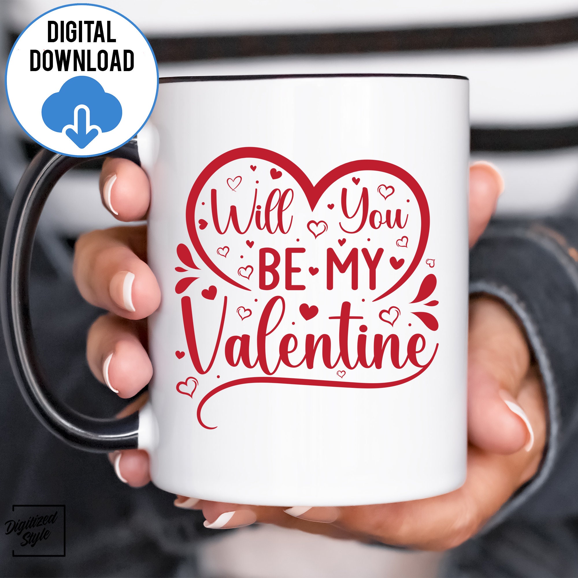 Will You Be My Valentine SVG PNG, Happy Valentine's Day Svg, Valentine ...
