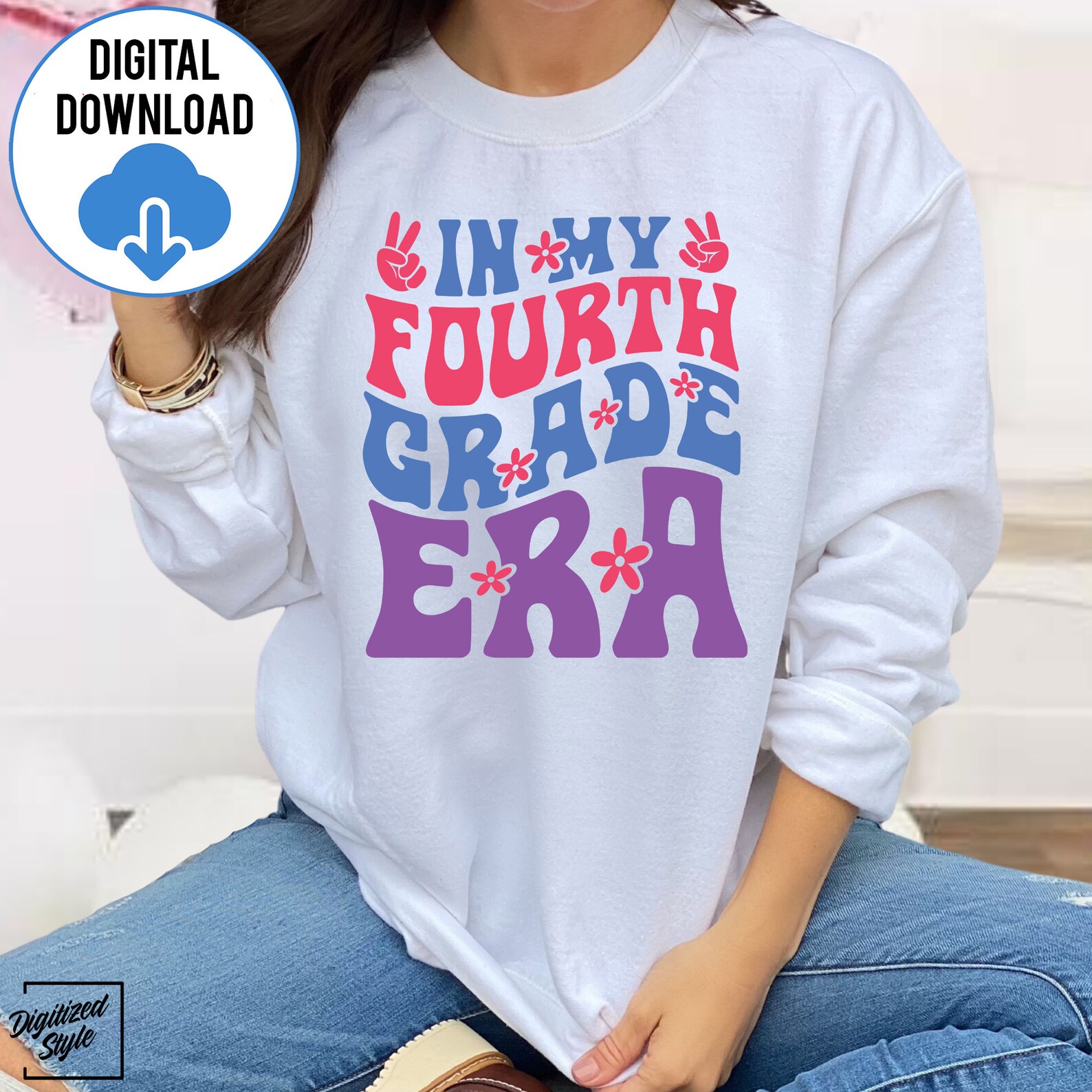 In My Fourth Grade Era SVG, Teacher Era Svg, 4th Grade Teacher Svg ...