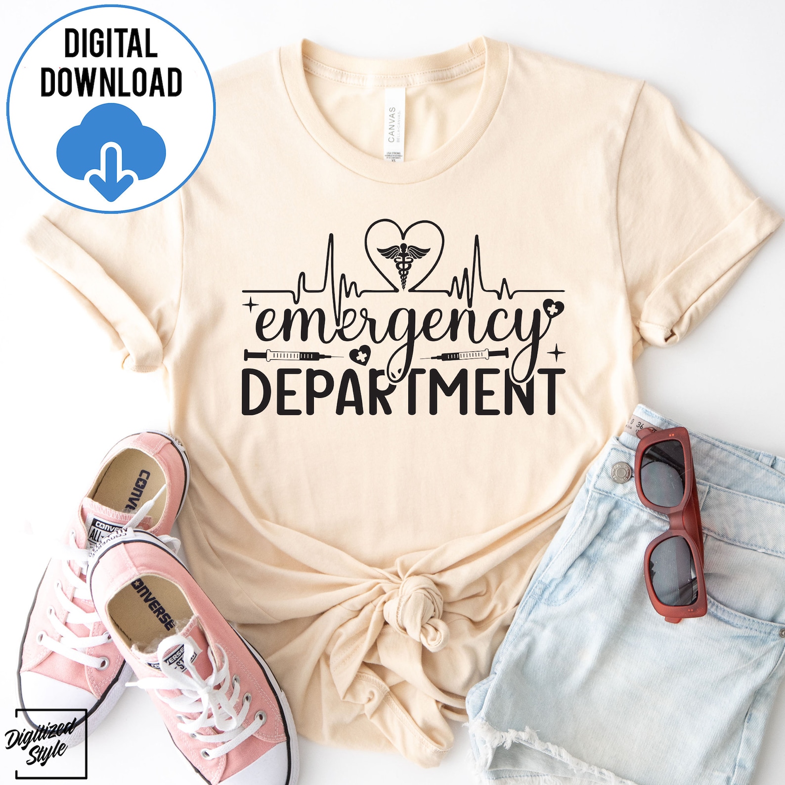 Emergency Department SVG PNG, ER Nurse Svg, Emergency Nurse Svg ...