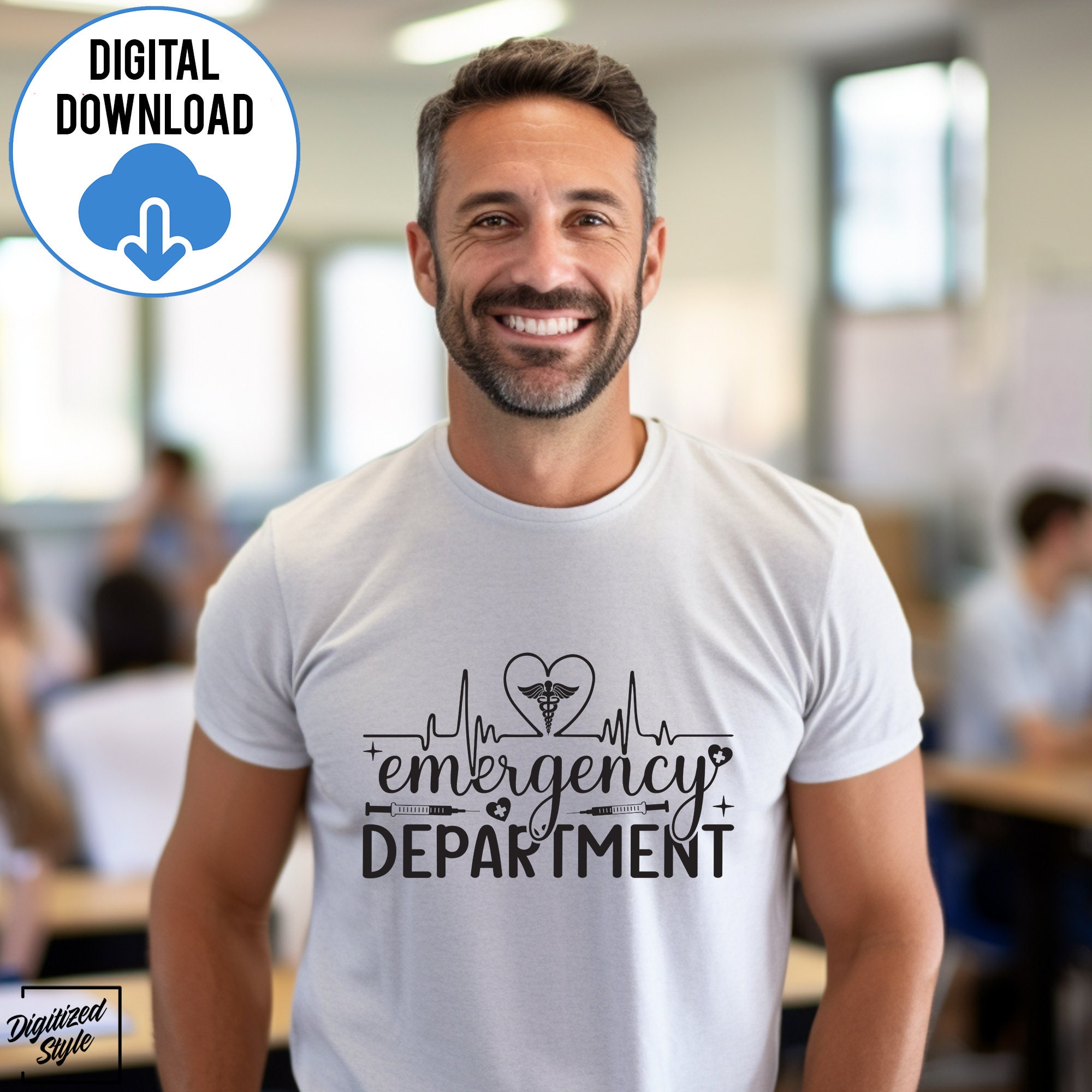 Emergency Department SVG PNG, ER Nurse Svg, Emergency Nurse Svg ...