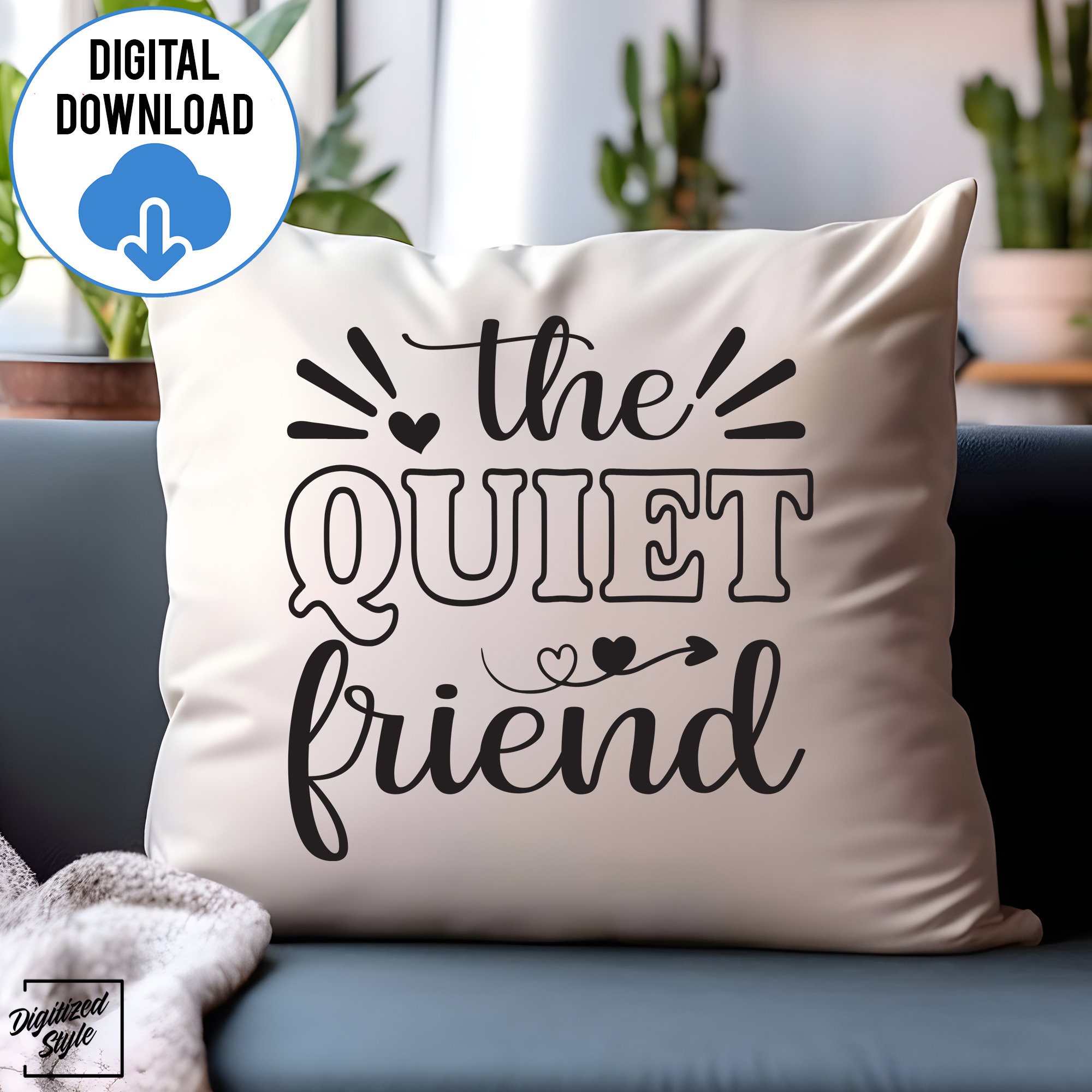 The Quiet Friend SVG, Friends Saying Svg, Friendship Crew Svg, Best ...