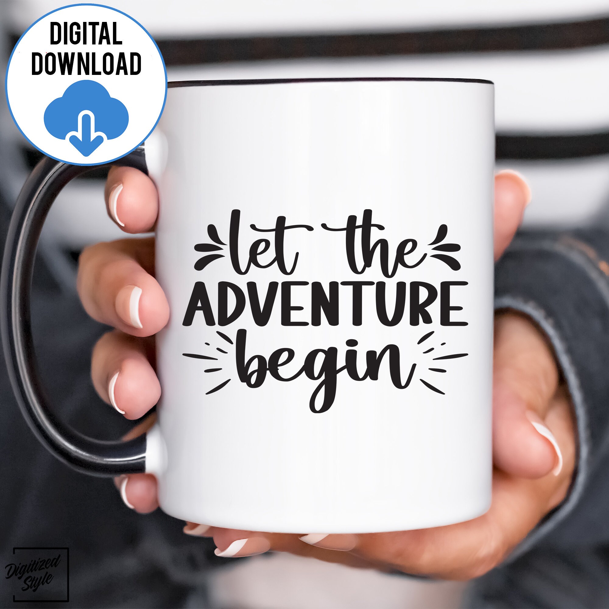 Let the Adventure Begin SVG PNG, Adventure Quotes Svg, Adventure Svg ...