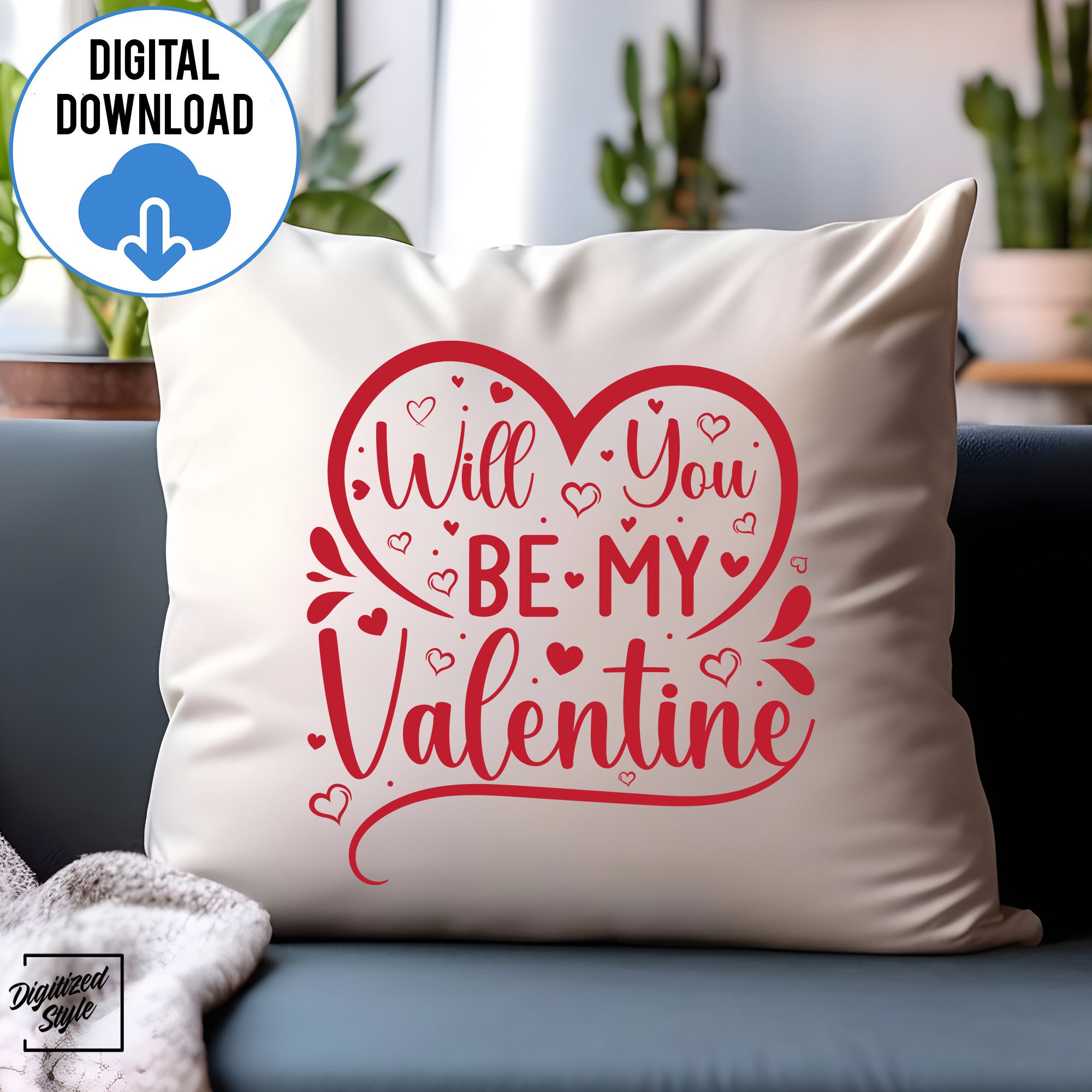 Will You Be My Valentine SVG PNG, Happy Valentine's Day Svg, Valentine ...