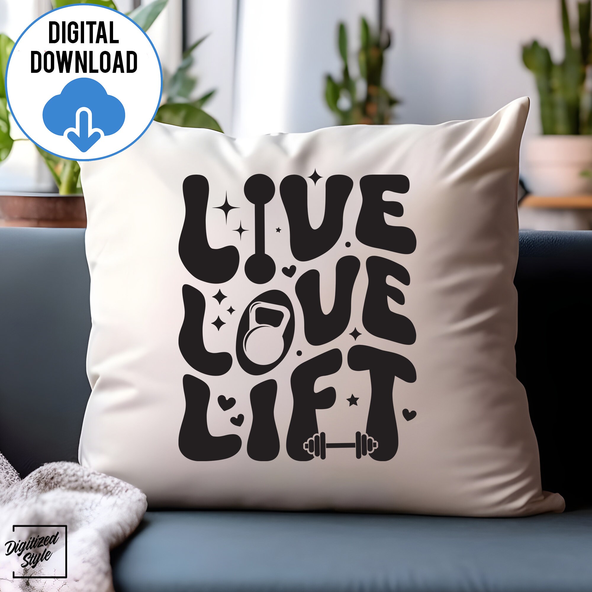 Live Love Lift SVG, Fitness Quotes Svg, Gym Life Svg, Inspirational SVG ...