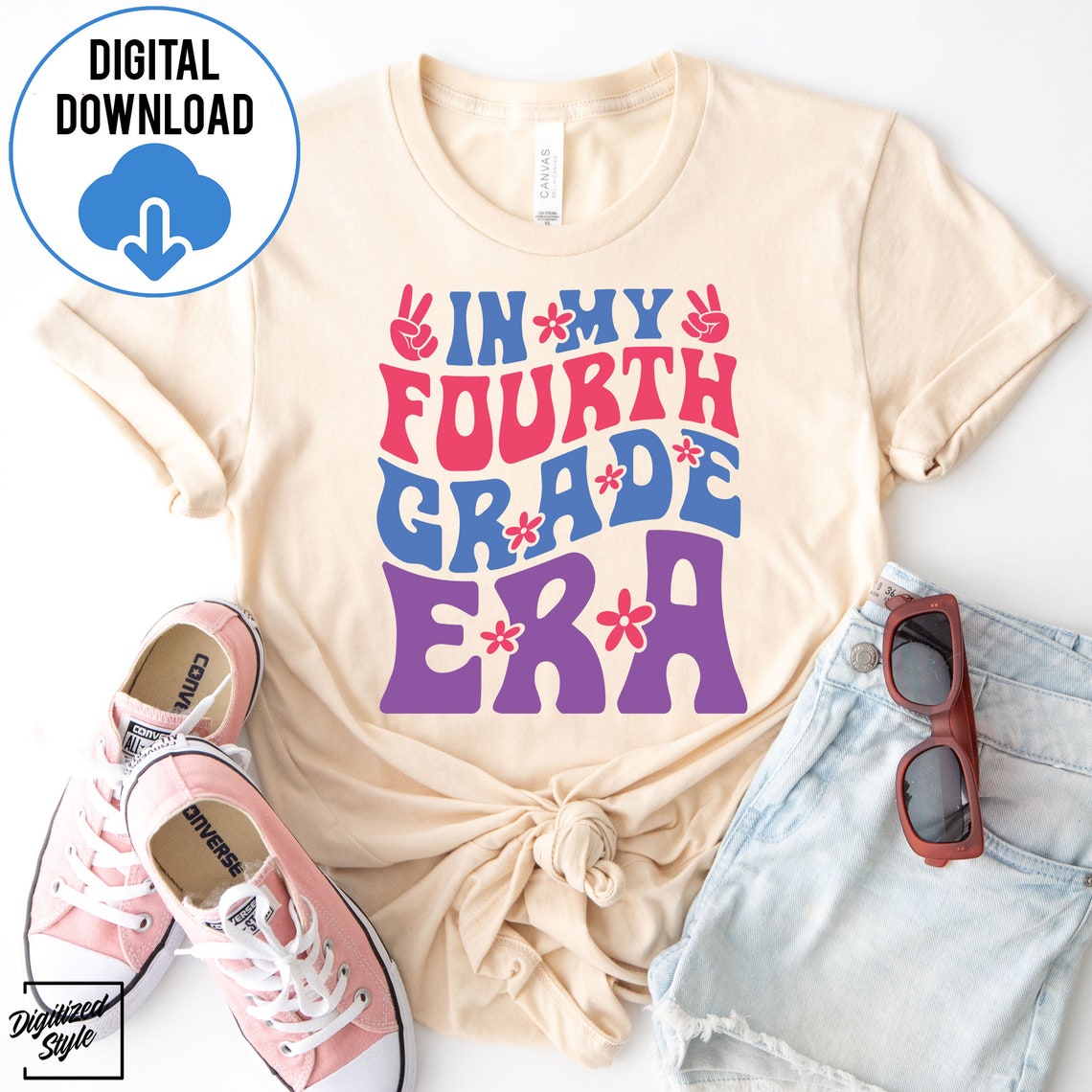 In My Fourth Grade Era SVG, Teacher Era Svg, 4th Grade Teacher Svg ...