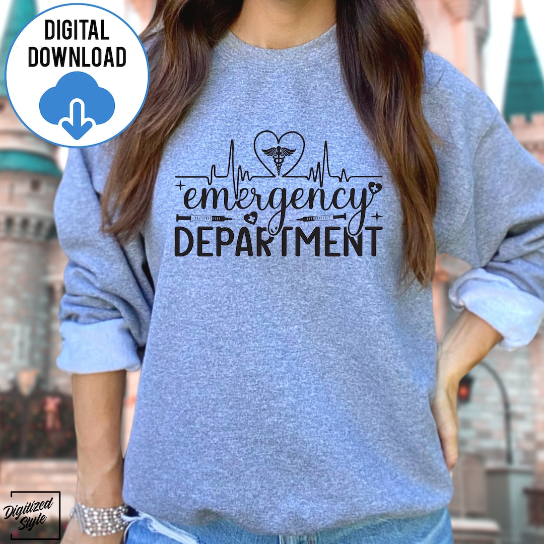 Emergency Department SVG PNG, ER Nurse Svg, Emergency Nurse Svg ...